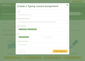 New Feature: Assignments! (and much more) | Typing Blog